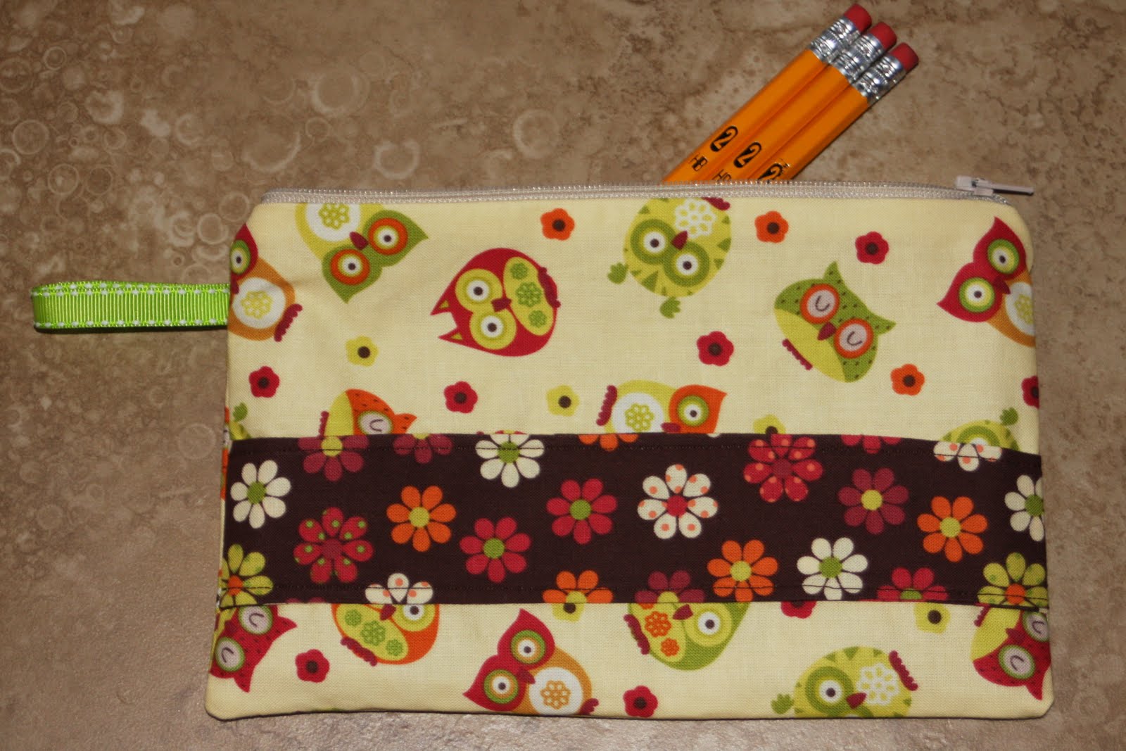 Monkeys In My Bed: Back to School Pencil Pouch