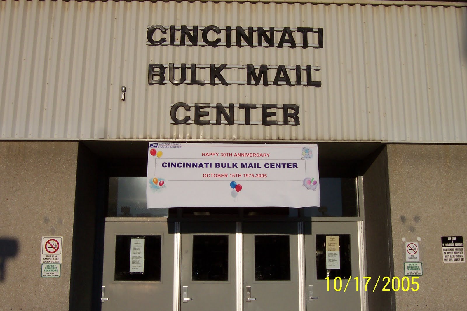 The BmcLog: OSHA Fines USPS For Safety Violations at Cincinnati BMC