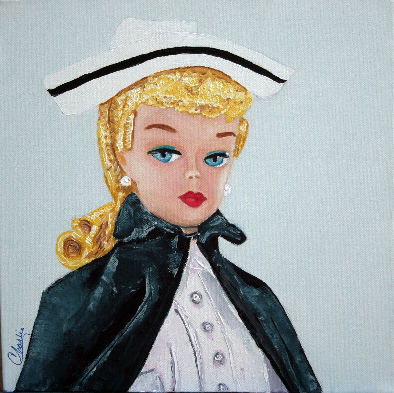 Charlie Asher, fine artist: Small Wonders Show - Many Faces of Barbie