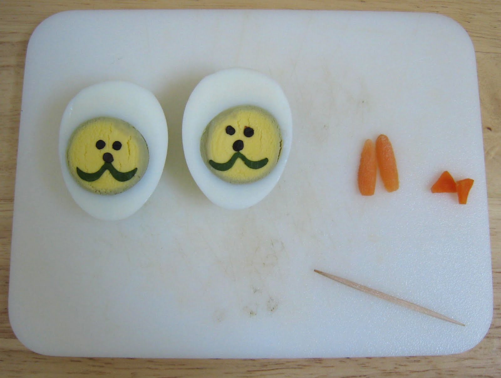 Egg Faces Tutorial, Perfect for Easter