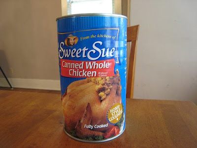 Weighty Matters: Frankenfood: WHOLE chicken in a can