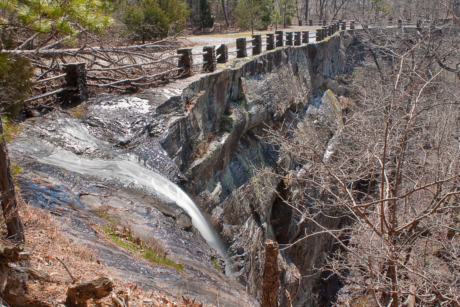 Waterfall Hunting: 3-27 My First Waterfall Hunt - Kings Bluff Falls