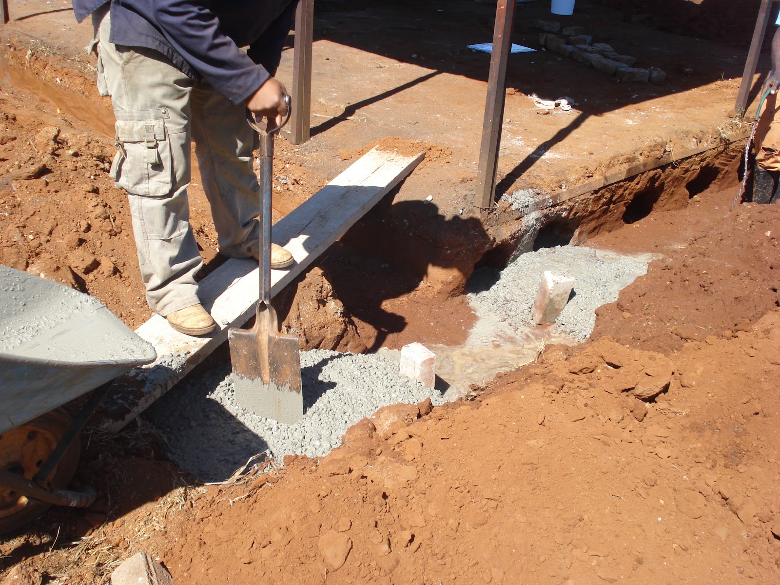 Slovo Park - An Established Community: Day 5:Casting Foundations