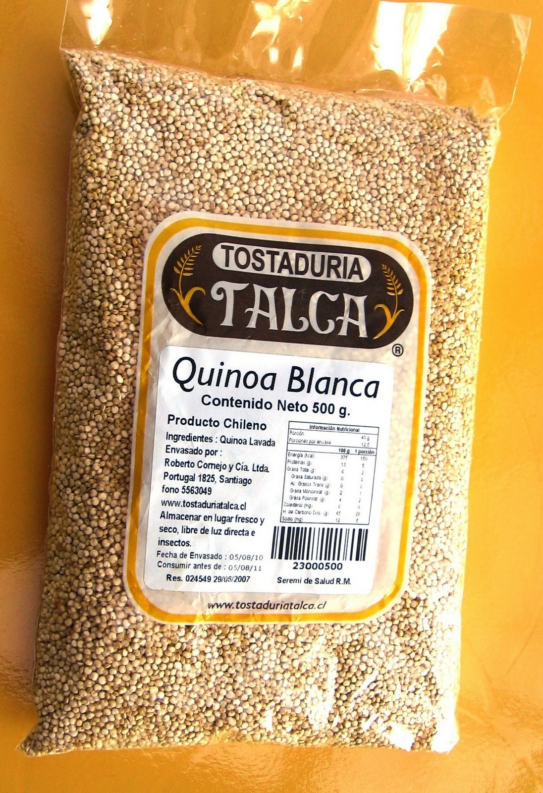 Eating Chilean: Chilean Quinoa