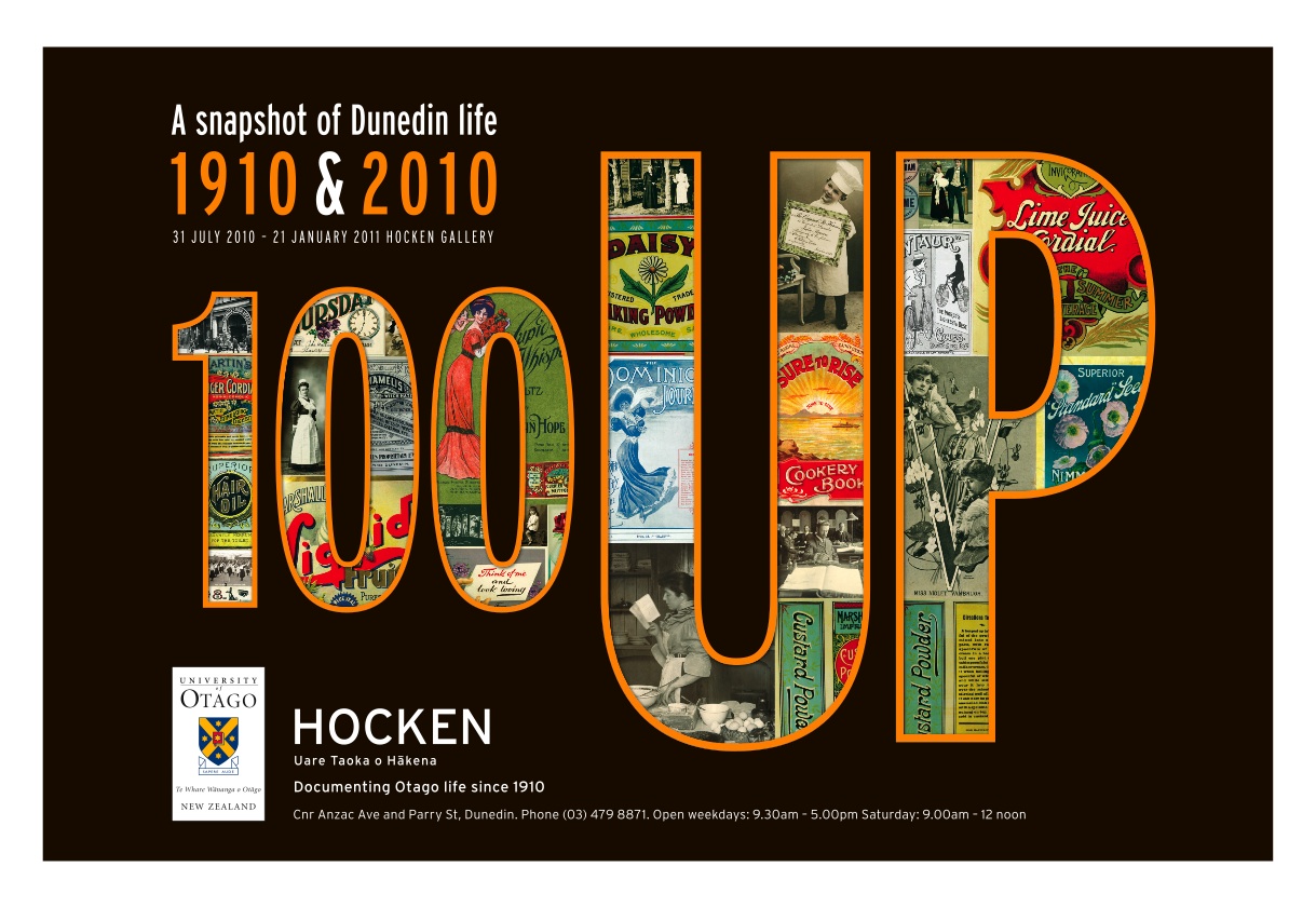 100 Up – a snapshot of Dunedin life: 1910 & 2010 – The Hocken Blog