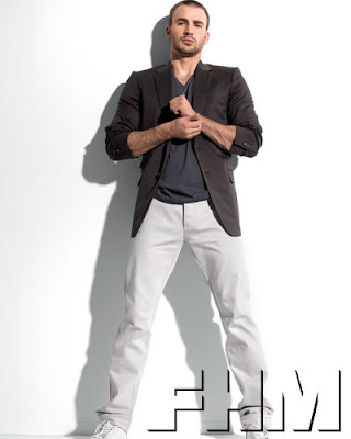 The Chris Evans Blog: FHM Fashion Photoshoot