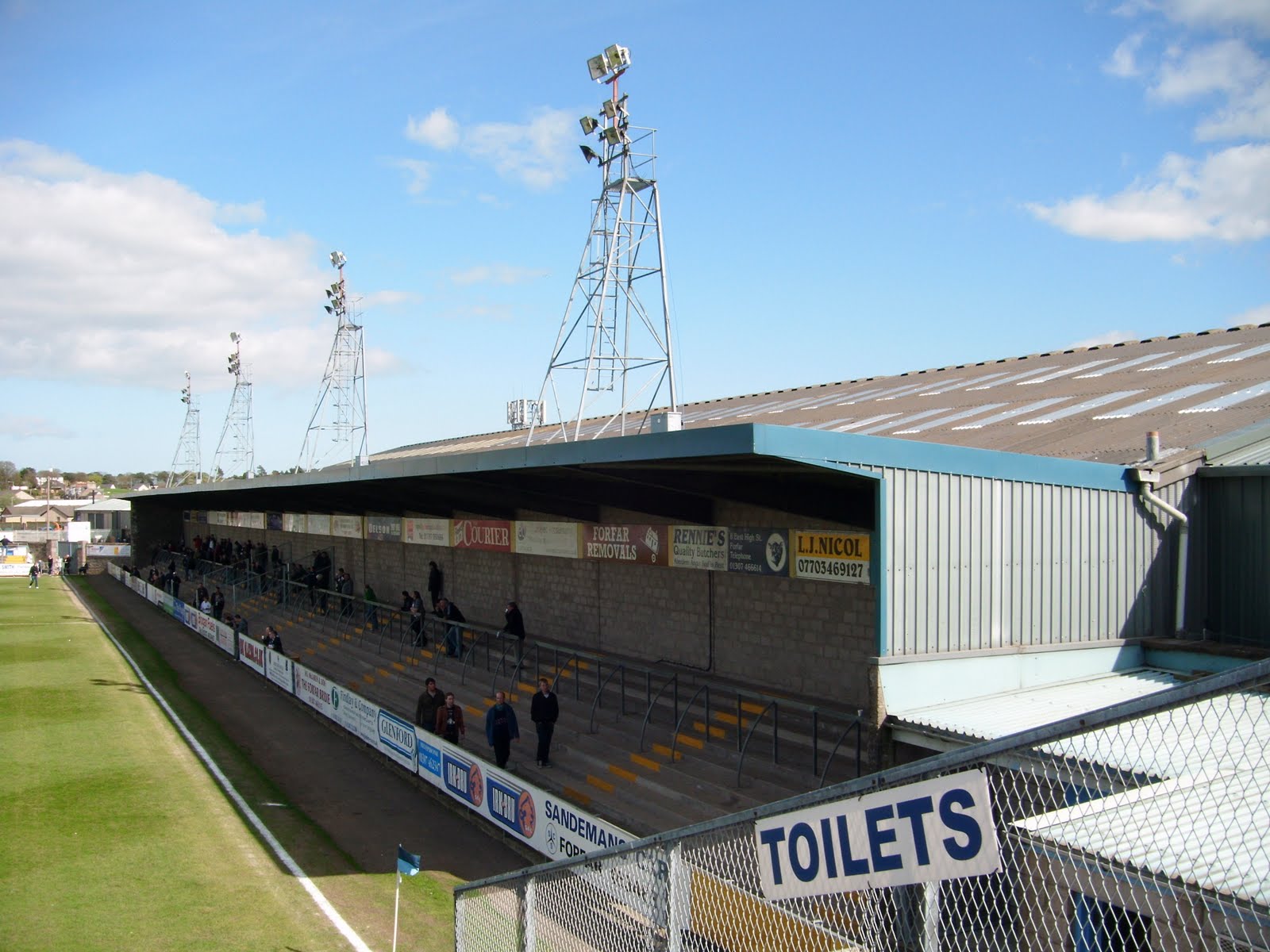 My Football Travels: Station Park (Forfar Athletic v East Stirlingshire)