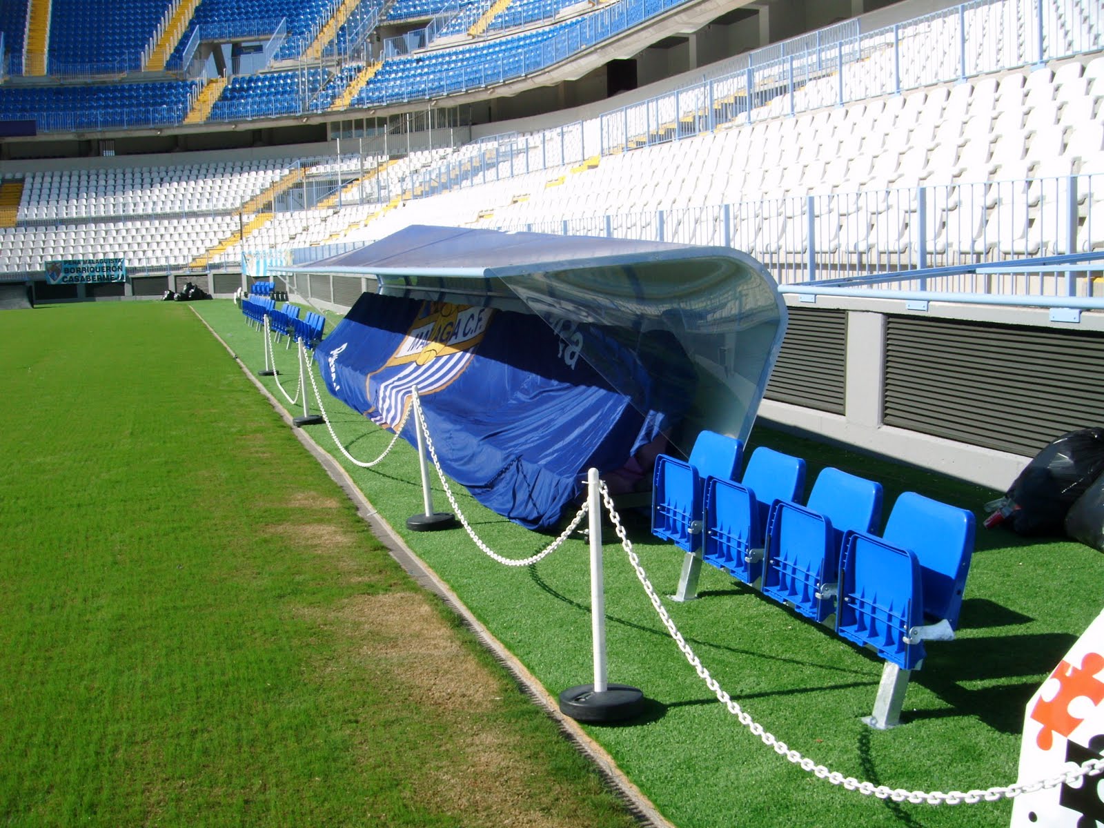 Tour of Estadio La Rosaleda (Málaga CF) | Couples The Football Stadium
