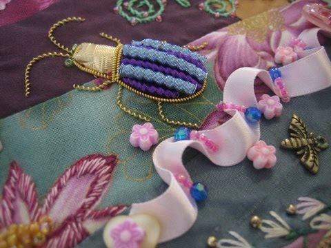 CRAZY QUILTING INTERNATIONAL: BEES, BUTTERFLIES & BEETLES I