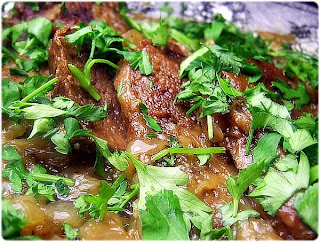 Elvira's Bistrot: Lombo de novilho estufado com cebolas