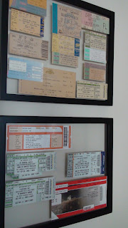 Robbins Road: Concert Ticket Display