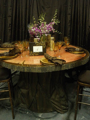 Gala Events, Inc: Special Event Design Blog: Tree Tables