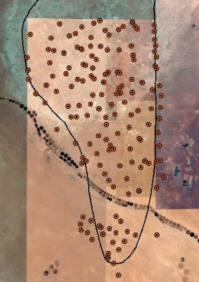 Satellite o'er the Desert: Finding Haradh III