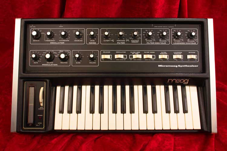 MATRIXSYNTH: MOOG MICROMOOG with New Power Supply