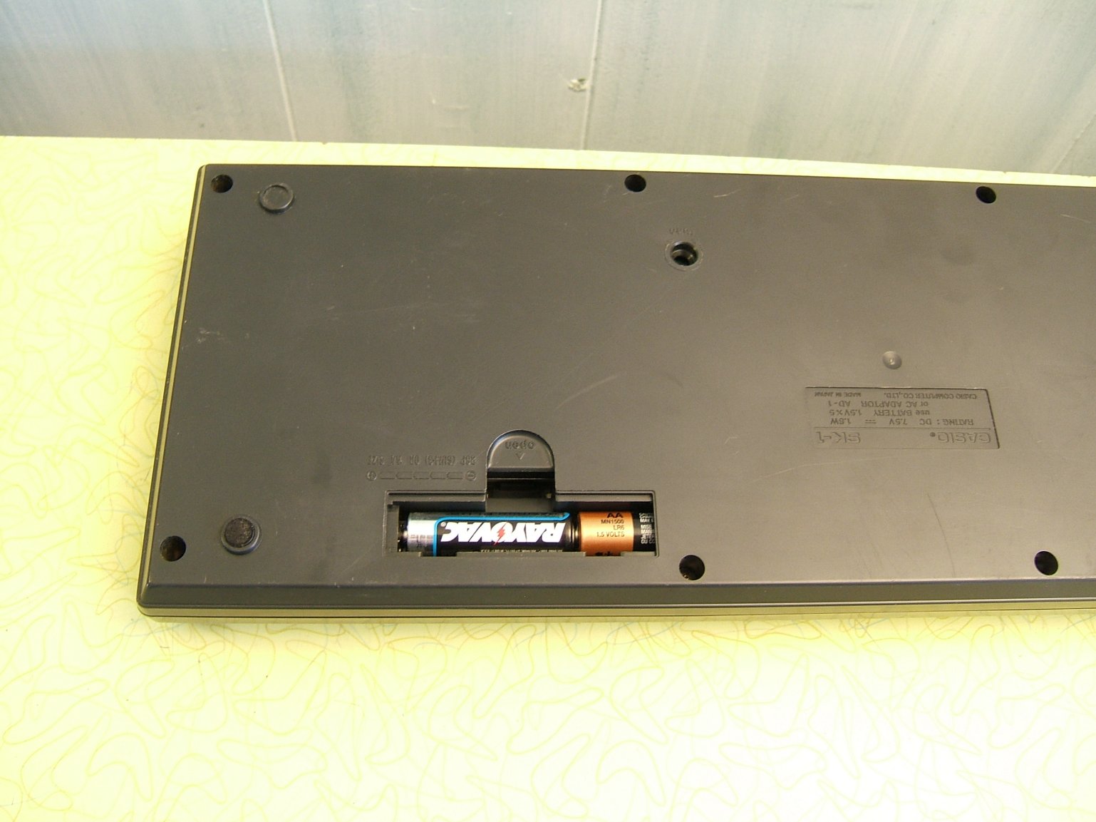 MATRIXSYNTH: CASIO SK-1 SAMPLING KEYBOARD