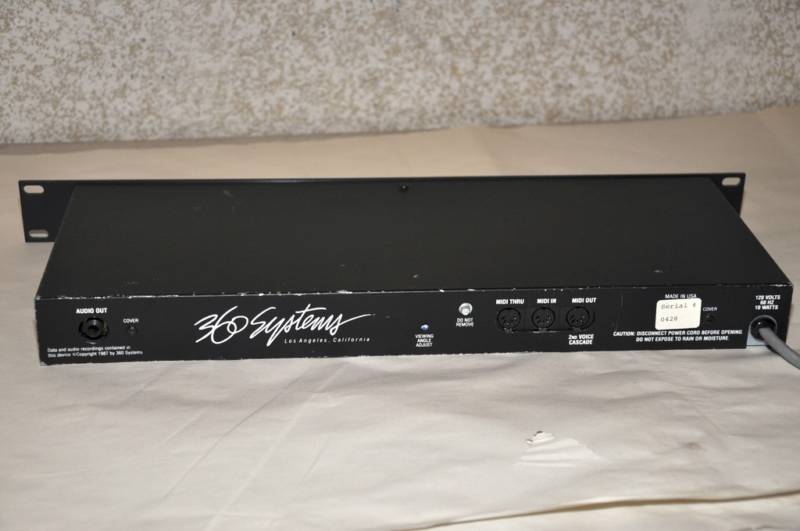 MATRIXSYNTH: 360 SYSTEMS PRO MIDI BASS Synthesizer