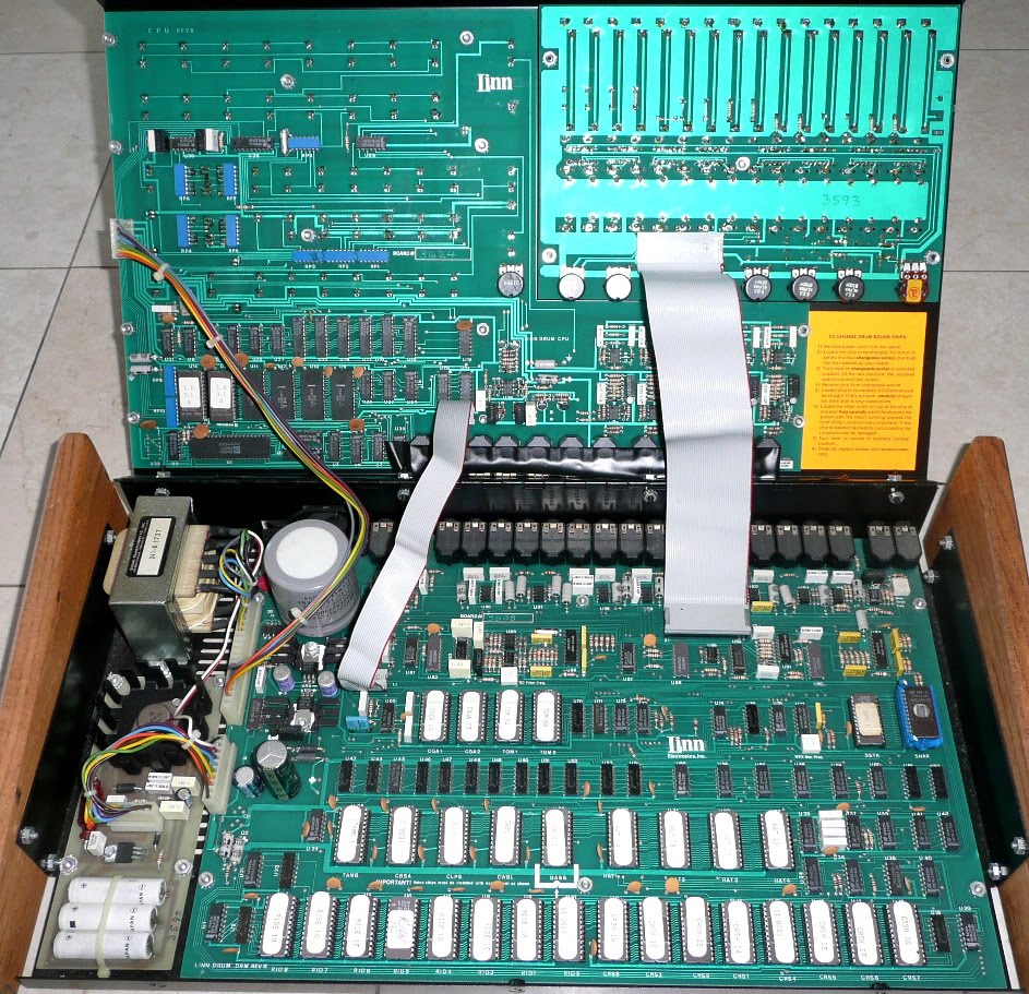 MATRIXSYNTH: Linn Drum LM-2 Vintage Drum Machine + Manual!