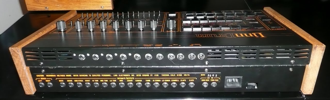 MATRIXSYNTH: Linn Drum LM-2 Vintage Drum Machine + Manual!
