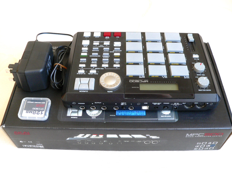 MATRIXSYNTH-B: AKAI MPC500 MPC 500 Sampler Drum Machine Groovebox 128M