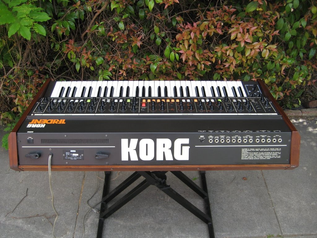 MATRIXSYNTH: Vintage 1980 Korg Trident Analog Synthesizer