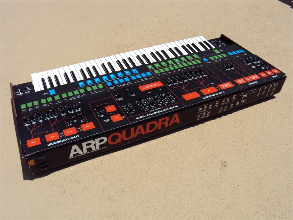 MATRIXSYNTH: 1978 ARP Quadra Vintage Analog Synthesizer
