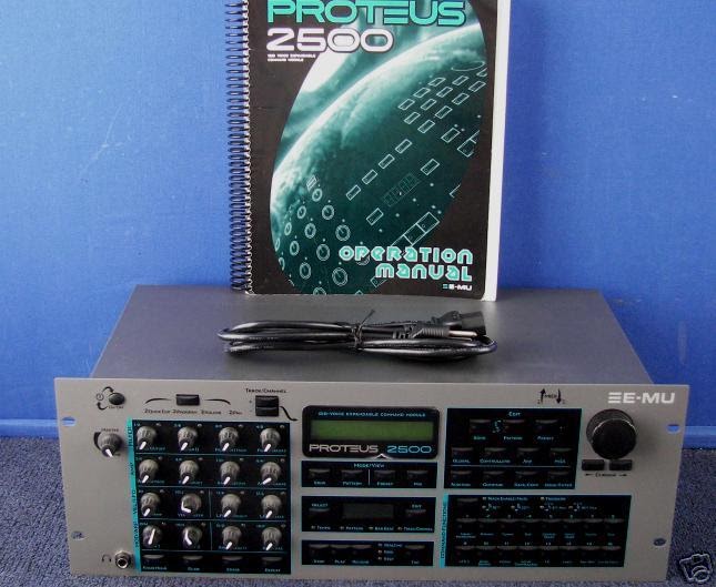 MATRIXSYNTH-B: E-MU Proteus 2500 Command Module Synthesizer P2500