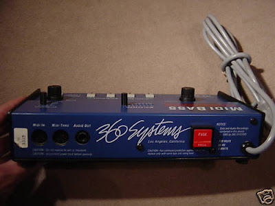 MATRIXSYNTH-B: 360 Systems Midi Bass sound module