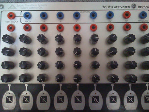 MATRIXSYNTH: Serge Modular TKB Touch Keyboard Sequencer