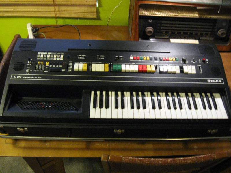 MATRIXSYNTH: Vintage Elka Synthesizer Organ C 19T ELECTRON-MUSIC