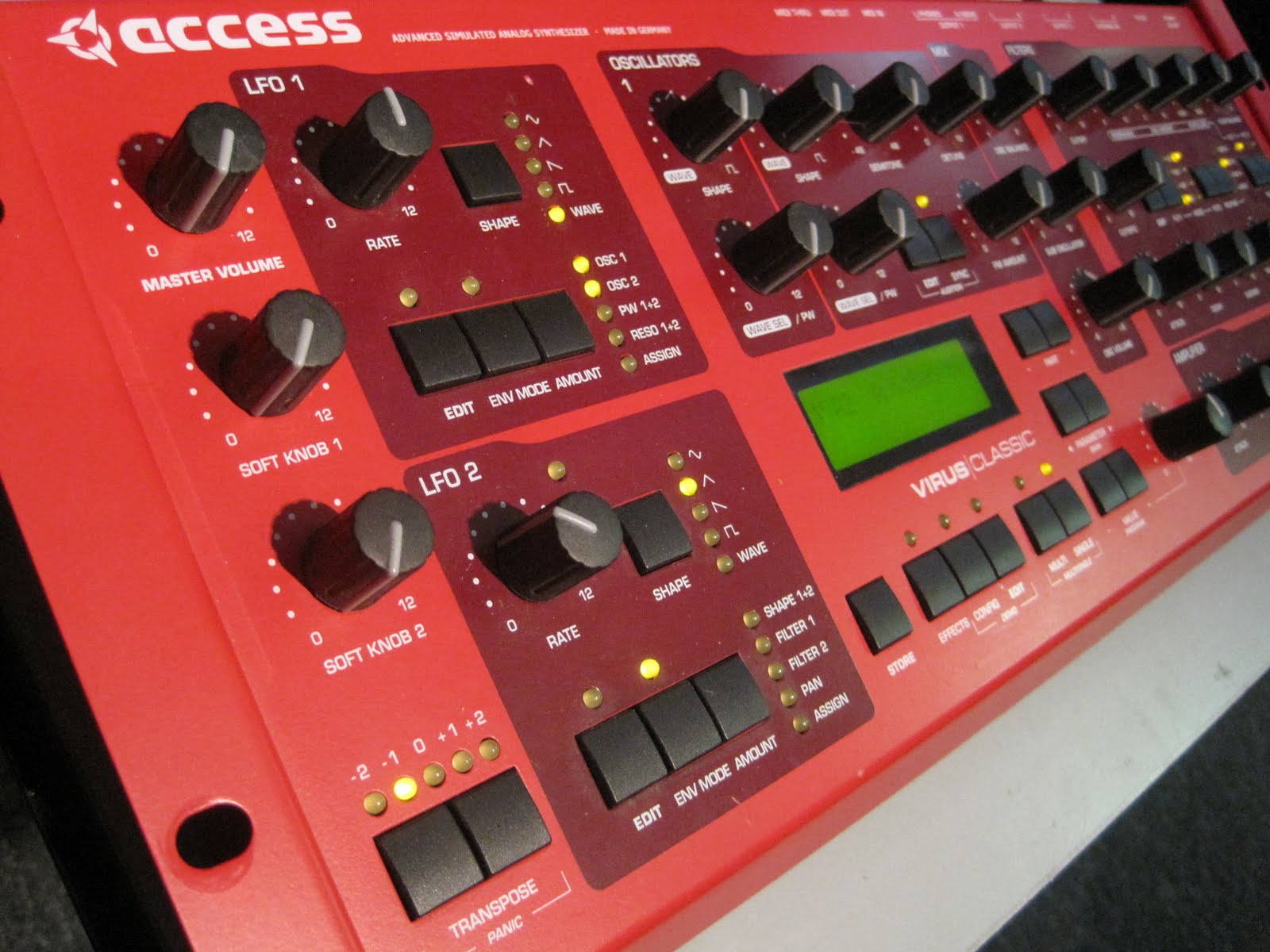 MATRIXSYNTH: ACCESS Virus Classic