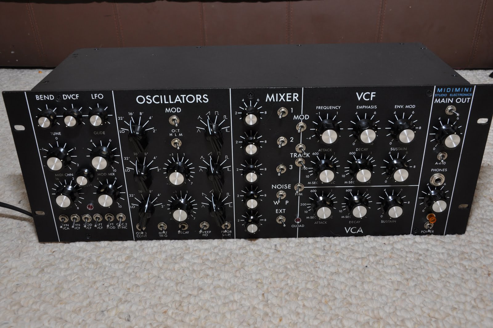 MATRIXSYNTH: Studio Electronics Midimini Minimoog Analog Rack Synth