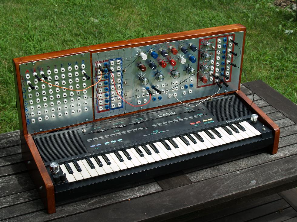 MATRIXSYNTH: Circuit Bent Casio MT-240 Modular Synth