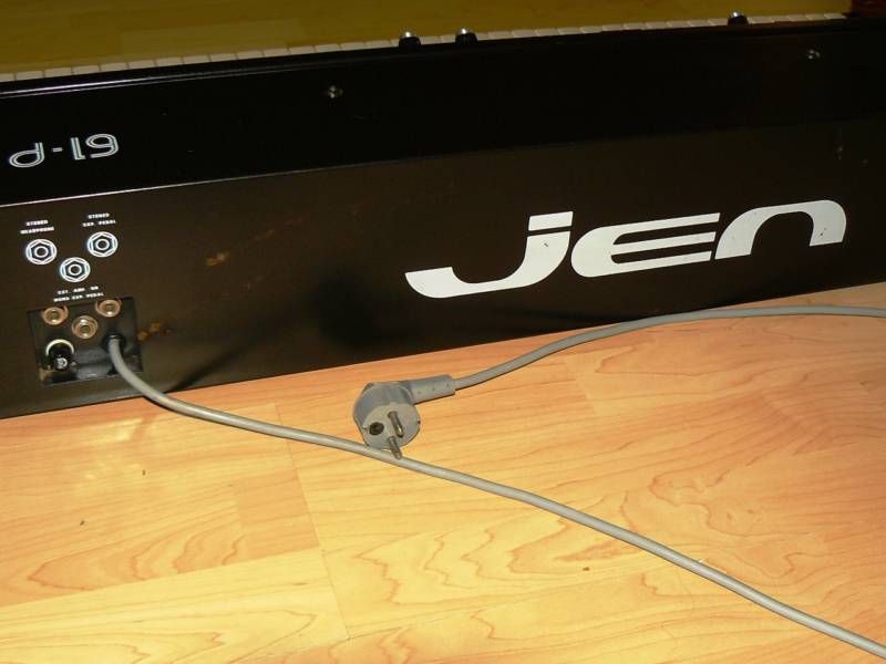 MATRIXSYNTH: 60's Vintage Jen Brio 61-P synth organ drum machine