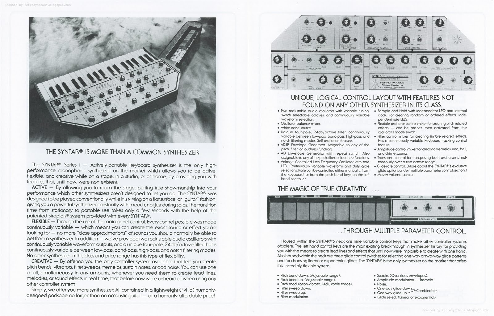 MATRIXSYNTH: 1980 Performance Music Systems Syntar Brochure