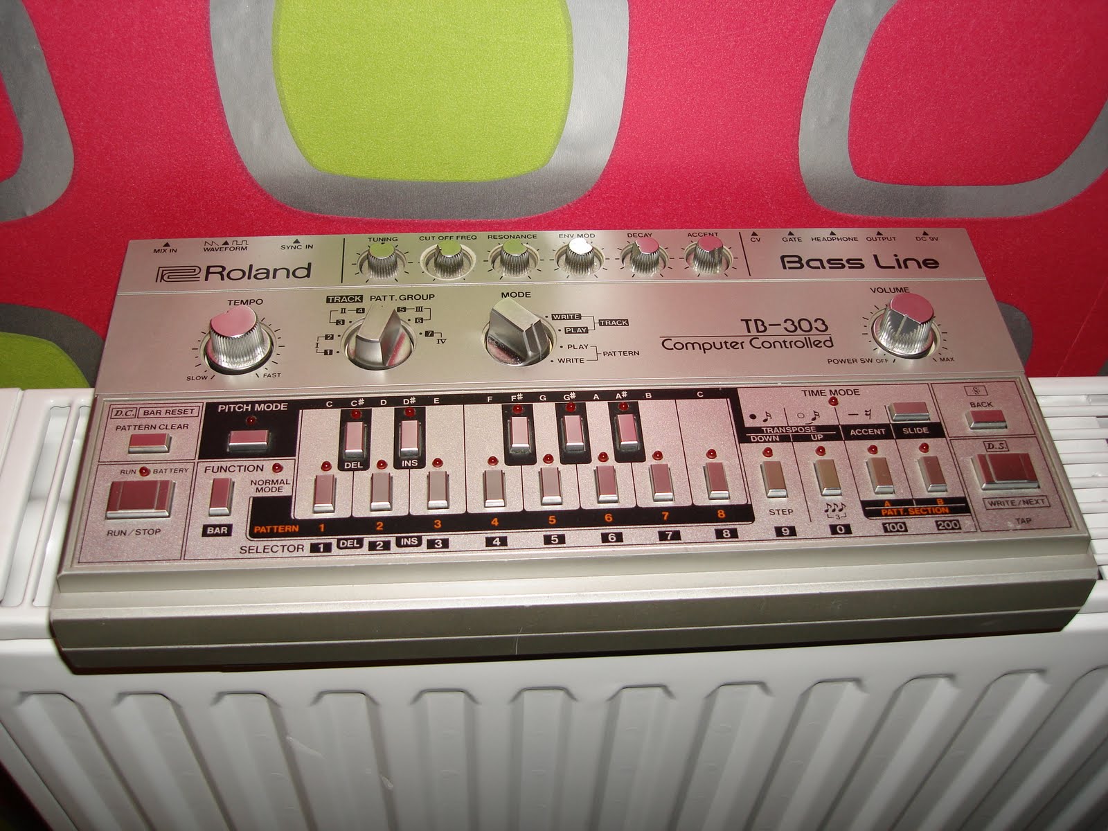 MATRIXSYNTH: TB-303 in acid techno mix : TB-303 is for sale, read more...