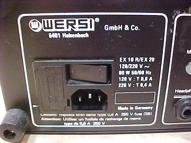 MATRIXSYNTH: Wersi EX 10 MIDI Expander - Digital Synthesizer