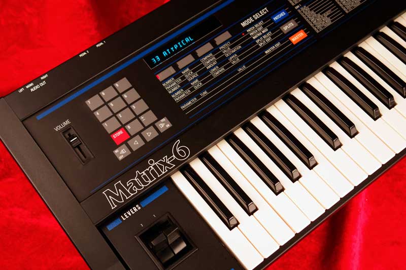 MATRIXSYNTH: OBERHEIM MATRIX 6 ANALOG HYBRID