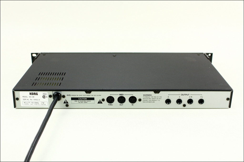 MATRIXSYNTH: Korg Wavestation SR rackmount synthesizer