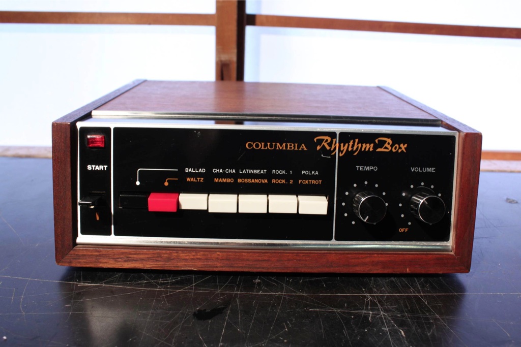MATRIXSYNTH: COLUMBIA Rhythm Box Drum Machine ANALOG