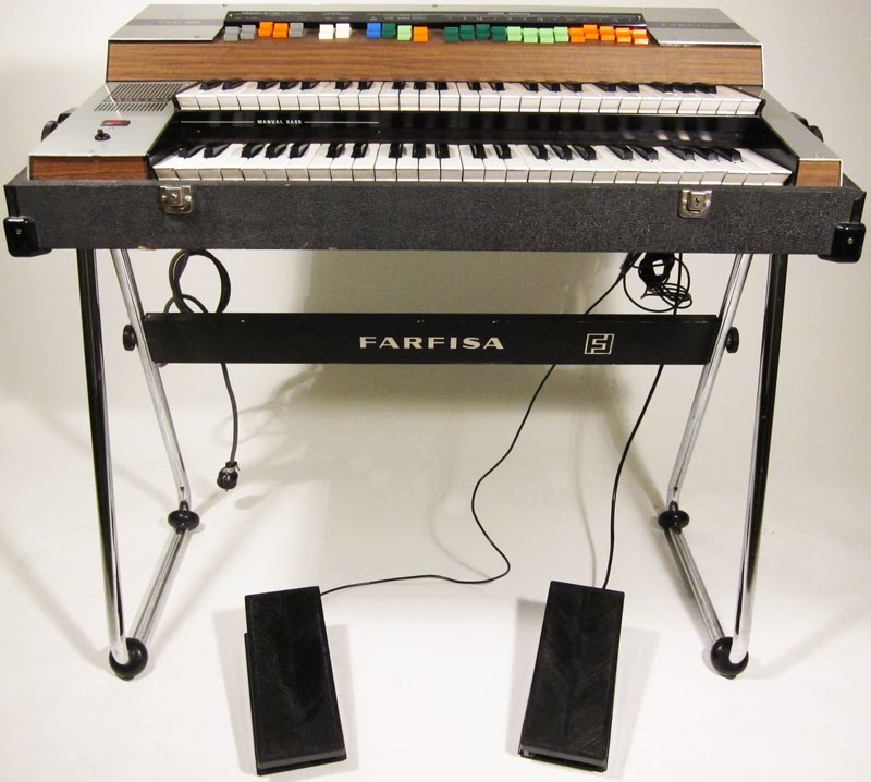 MATRIXSYNTH: VINTAGE FARFISA VIP-233 COMBO ORGAN with Strings