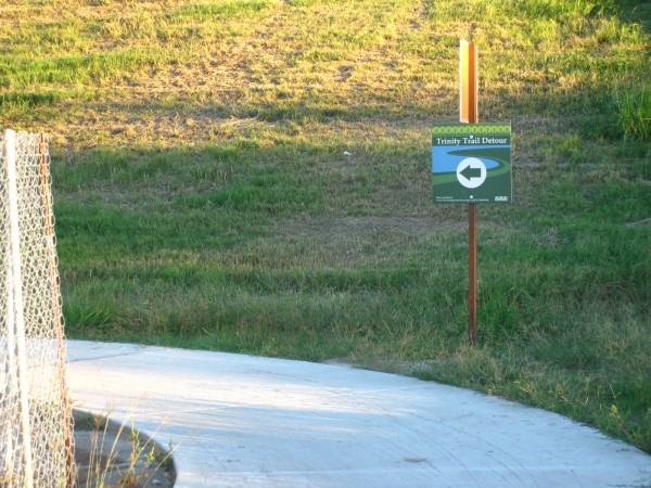 Durango Texas: The Trinity River Vision Is Underway With A Lot Of Signs