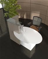 New Ranges Of Reception Desks From MSL Interiors | Orange-Oyster