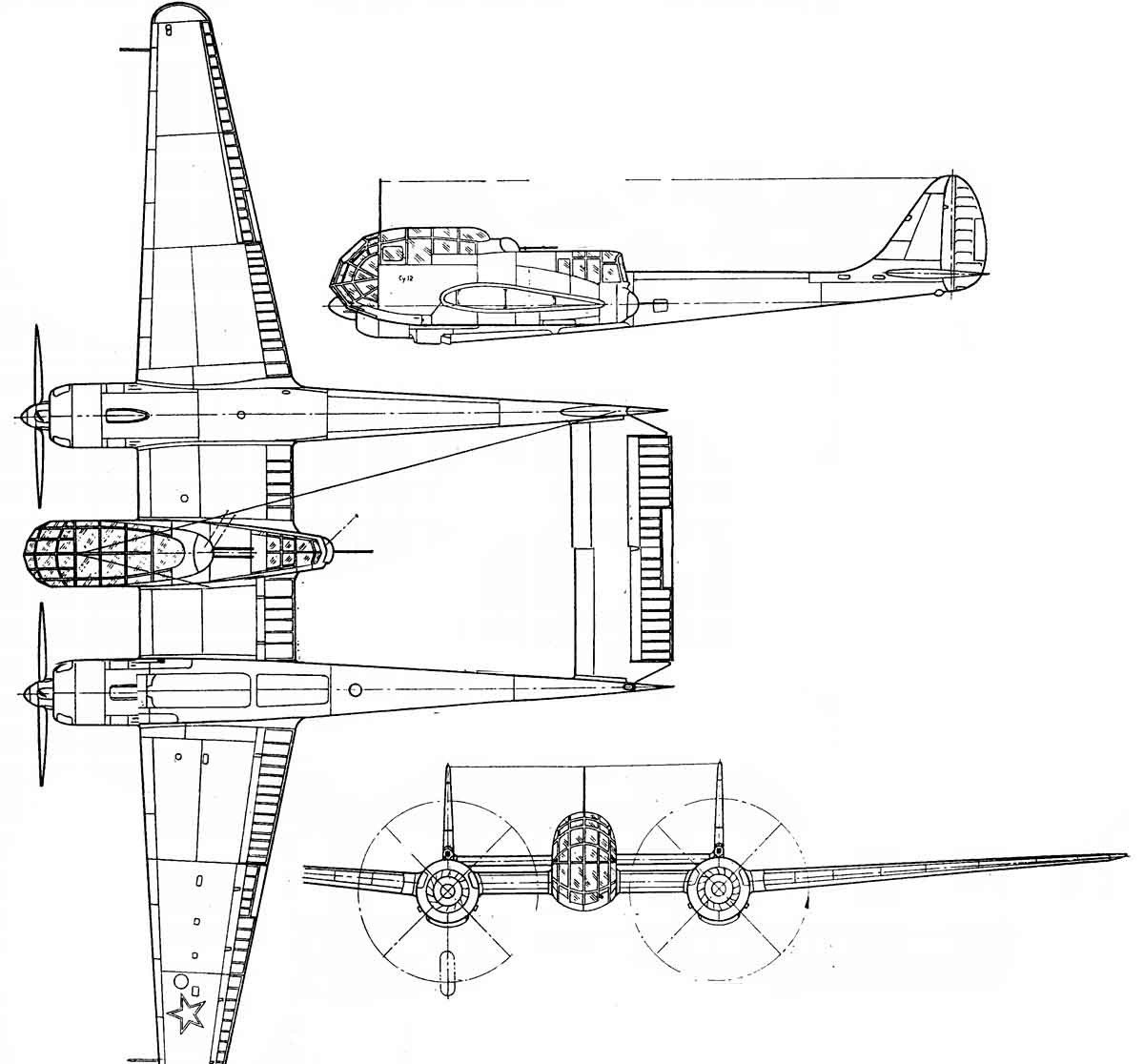 nhungdoicanh: Sukhoi Su-12