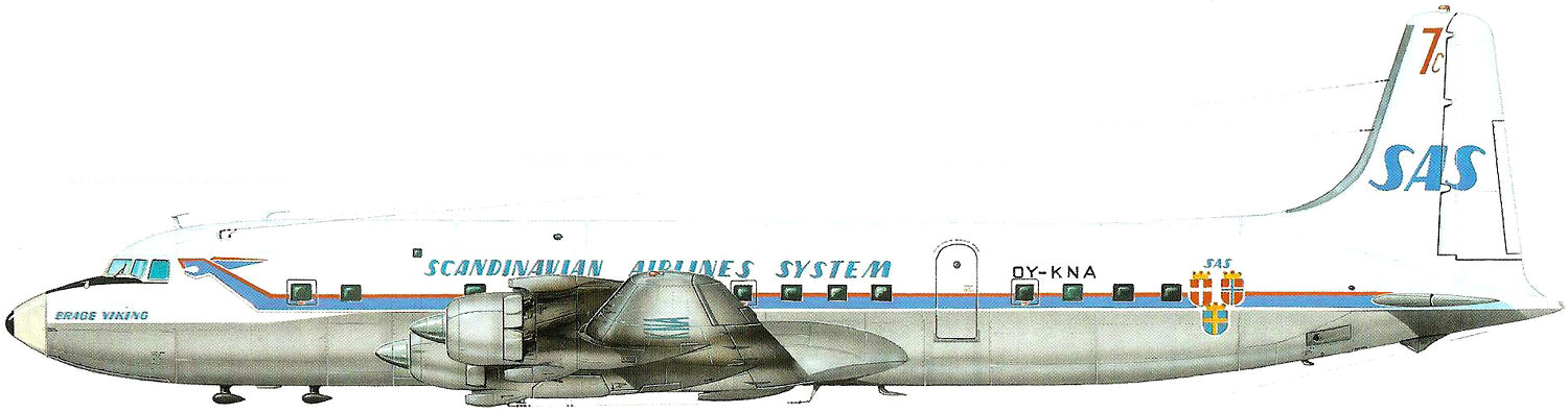 nhungdoicanh: Douglas DC-7