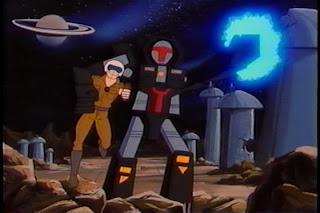 Challenge of the Gobots/Machine Robo: Strange background Gobots