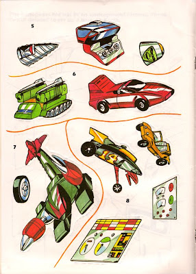 Challenge of the Gobots/Machine Robo: Gobots sticker book