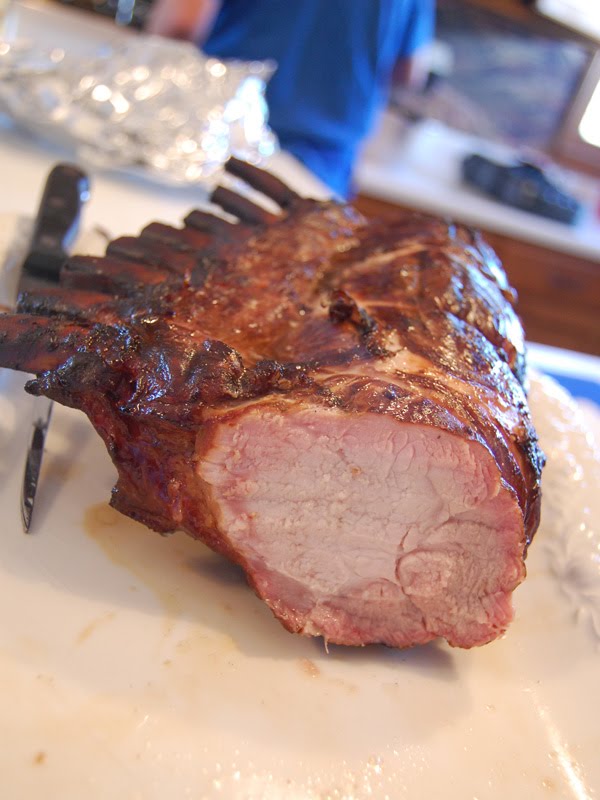Benito's Wine Reviews: Smoked Rack of Pork
