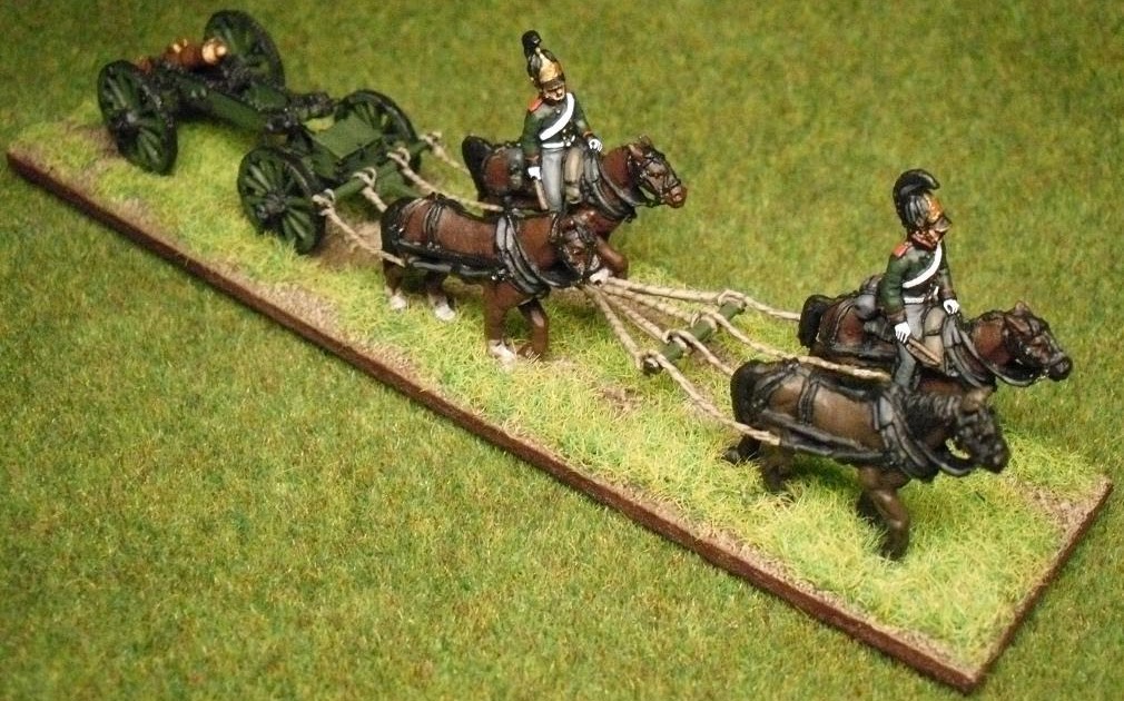 Napoleonics in Miniature: Russian Horse Limber