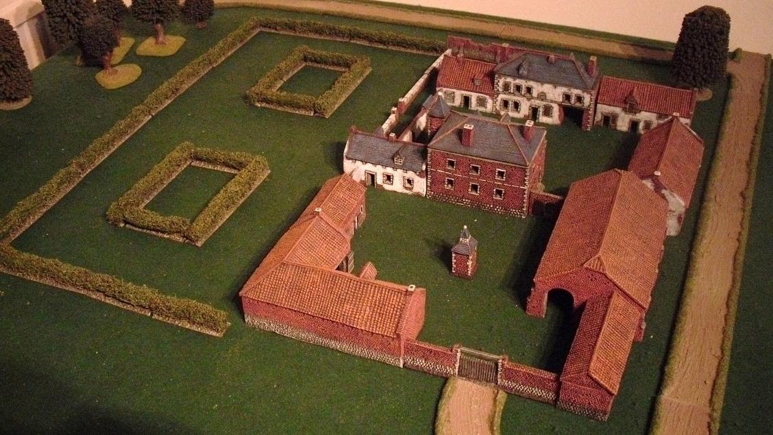 Napoleonics in Miniature: Hougoumont in 15mm