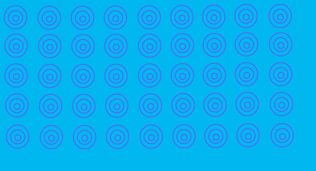 Beegoo Designs: "Crazy Circles Fresh Blue" Background